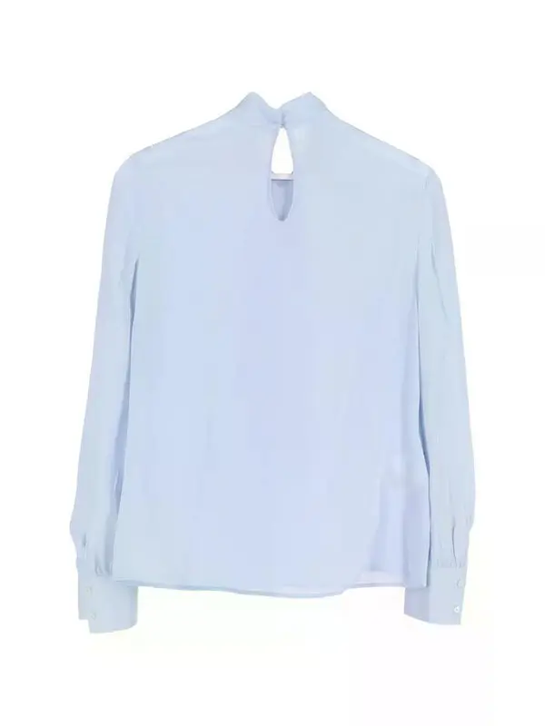 Miu Miu Pussy-bow Long-sleeve Blouse