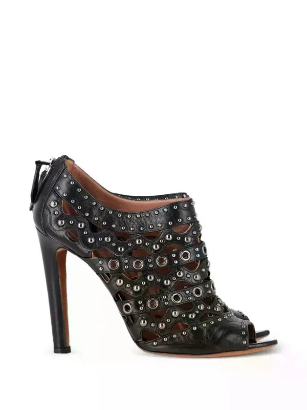 Alaïa Studded Laser-cut Sandals