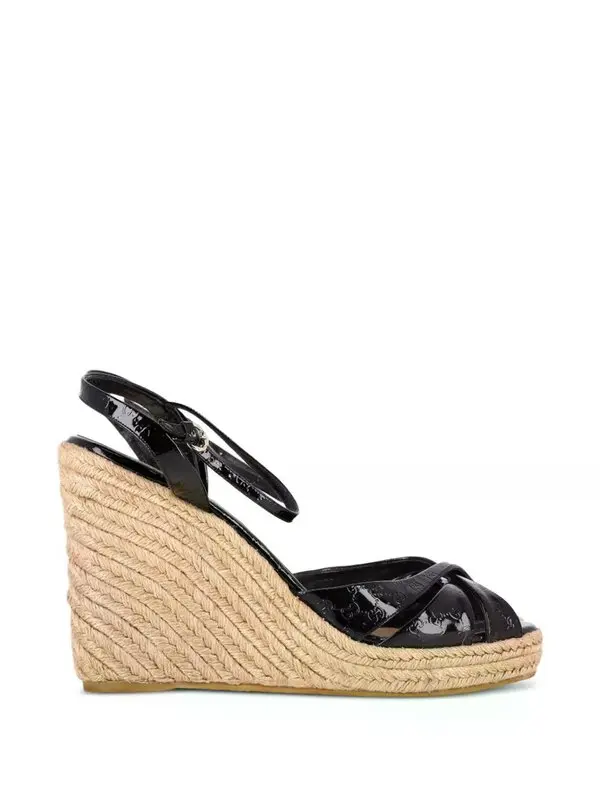 Gucci Microssima Wedge-heel Espadrilles