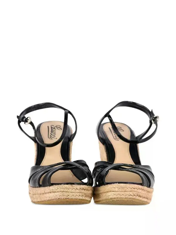 Gucci Microssima Wedge-heel Espadrilles