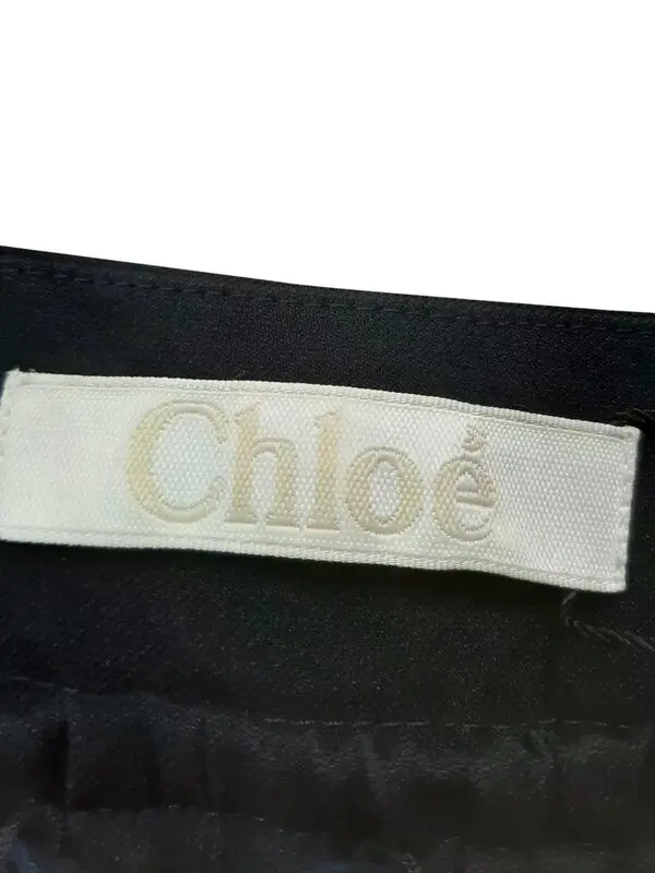 Chloé Drawstring Zip Trousers