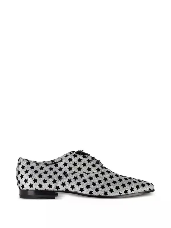 Saint Laurent Star-print Oxford Shoes