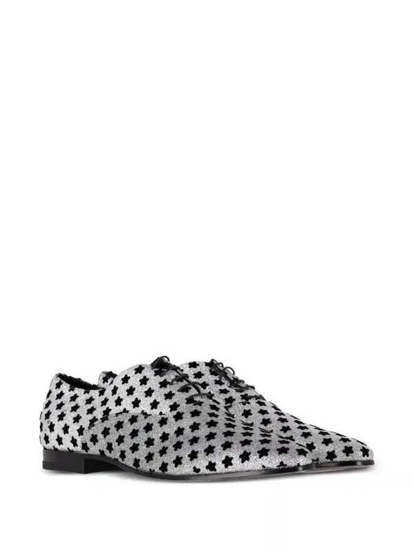 Saint Laurent Star-print Oxford Shoes