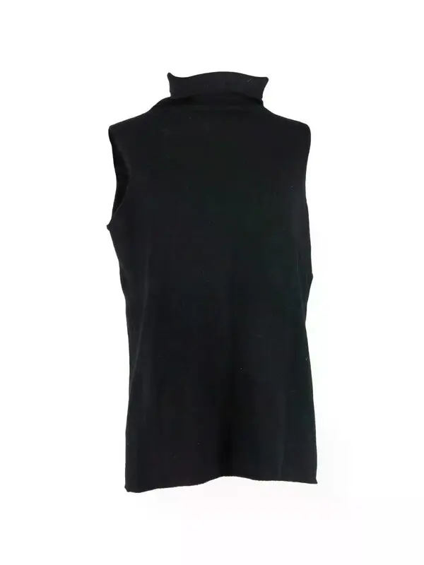 NILI LOTAN Sleeveless Mock-neck Top