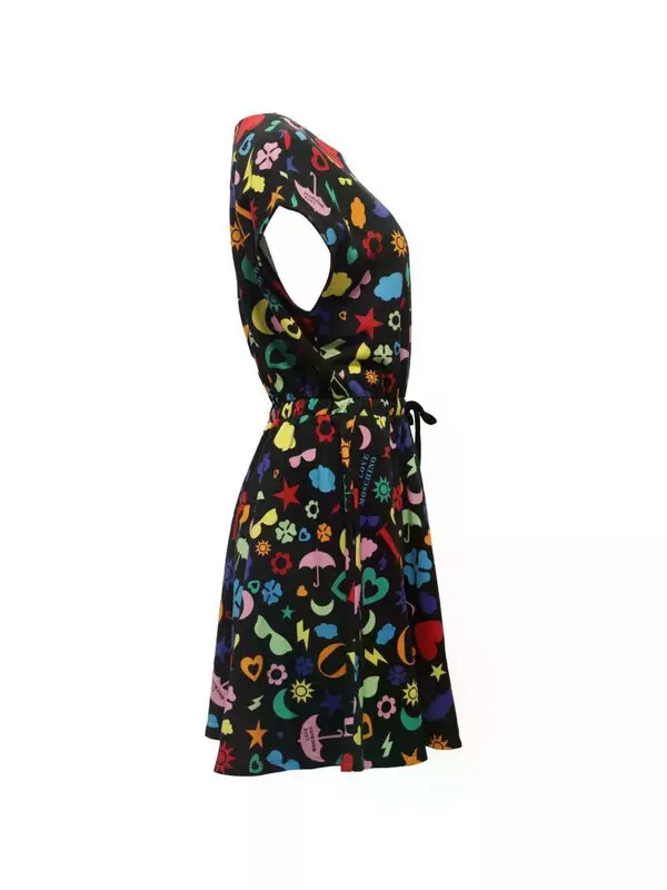 Moschino Printed Mini Dress