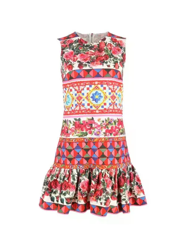 Dolce & Gabbana Mambo Ruffled Minidress