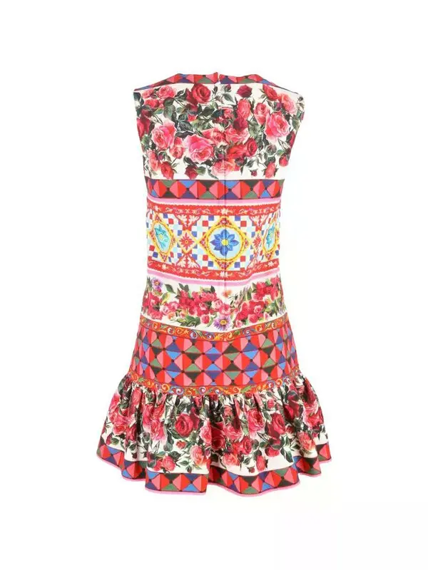 Dolce & Gabbana Mambo Ruffled Minidress