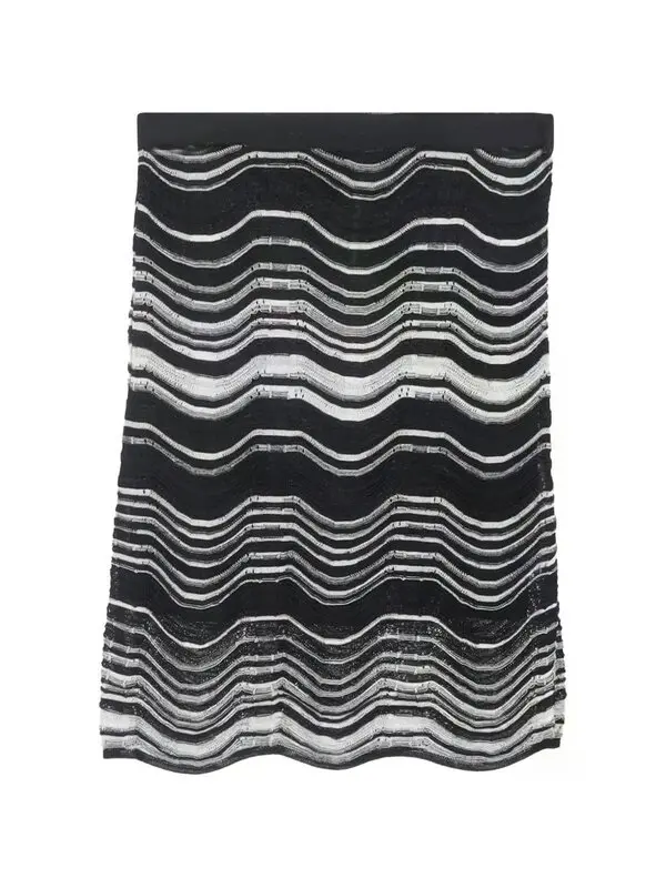Missoni Wave-patterned Mini Skirt