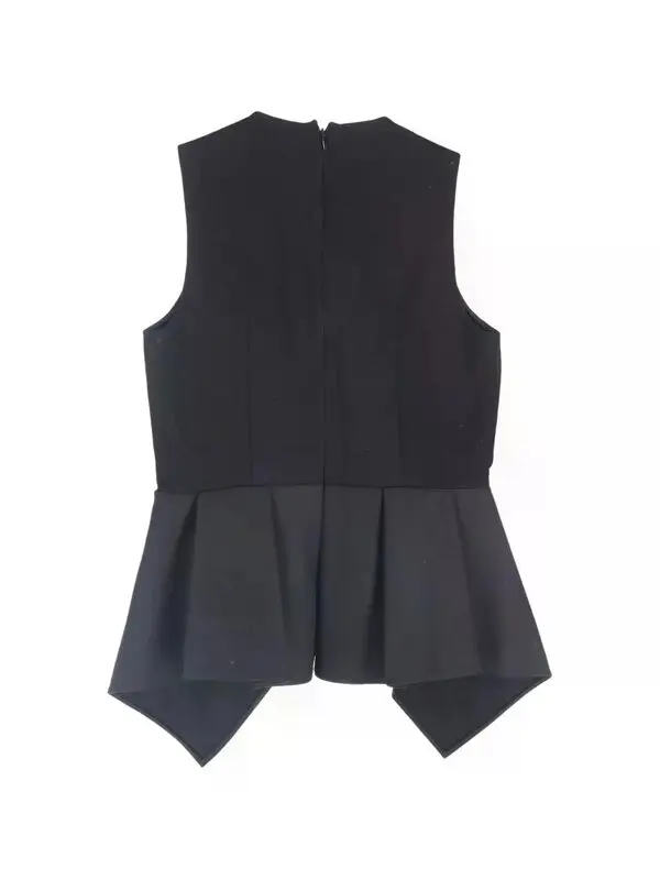 Marni Peplum Sleeveless Top