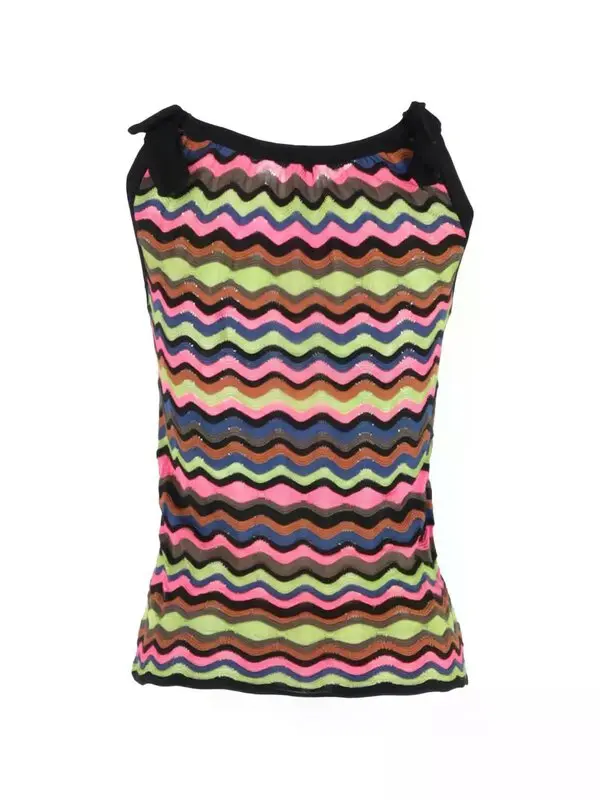 Missoni Zigzag Cotton Tank Top