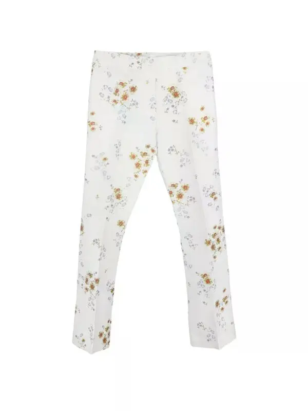 Giambattista Valli Floral Jacquard Trousers