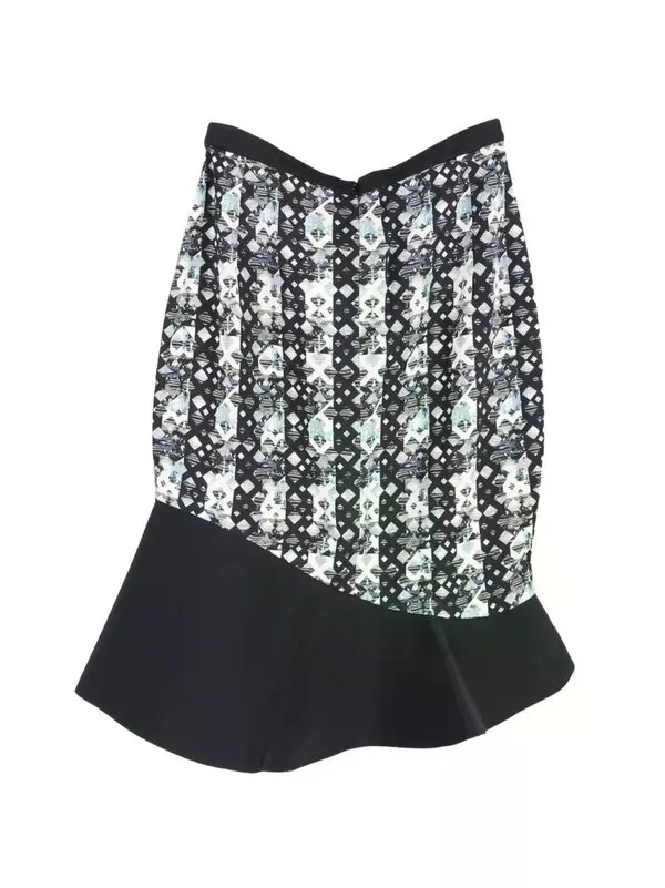 PETER PILOTTO Printed Trumpet Mini Skirt