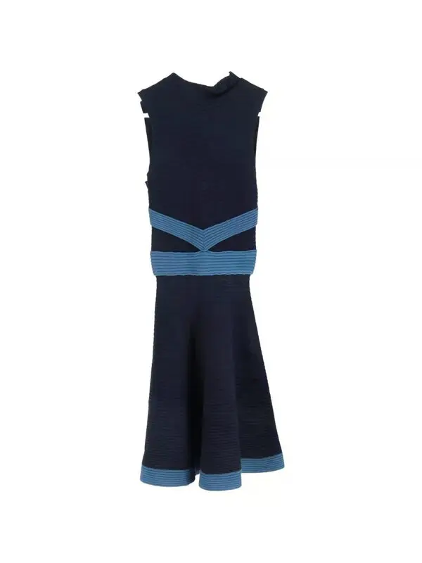 Fendi Knitted Sleeveless Mini Dress