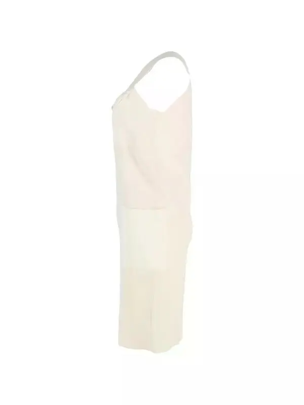 Celine Four-pocket Sleeveless Midi Dress