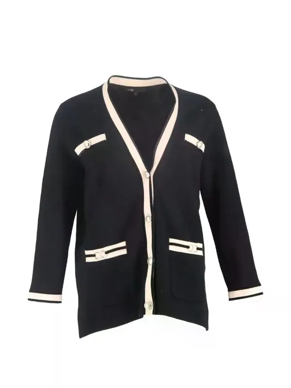 Maje Mysteron V-neck Cardigan