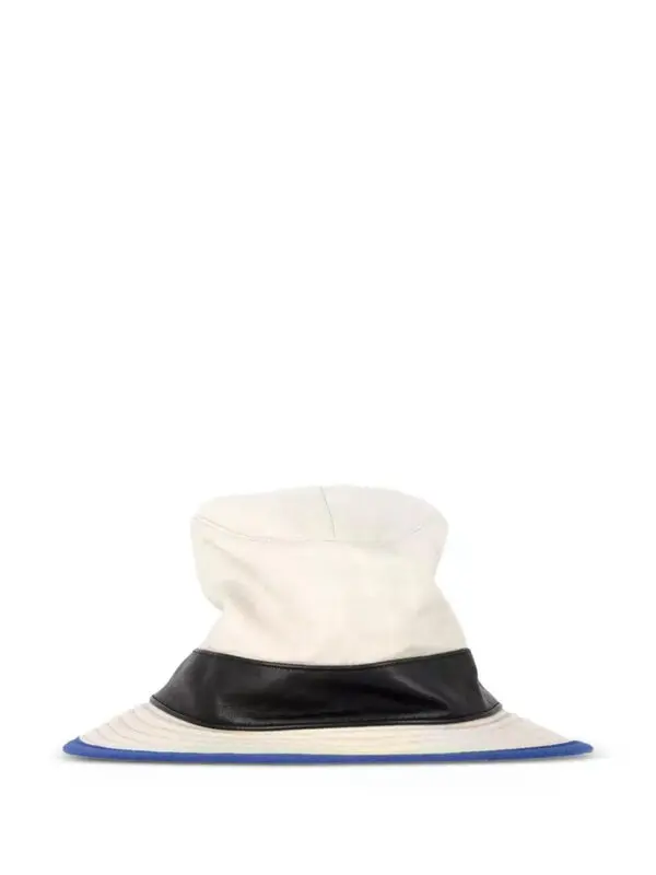 Hermès Contrast-trim Hat