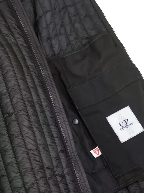 C.P. COMPANY Quilted Jacket With Logo Patch