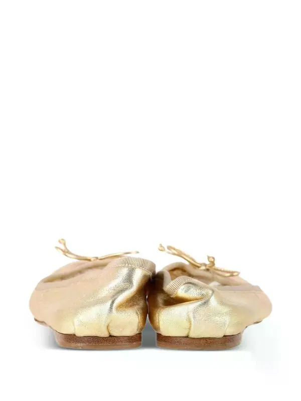 Miu Miu Bow-embellishment Ballet Flats
