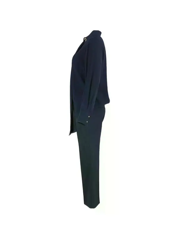 Chloé Tie-neck Trousers And Blouse Set