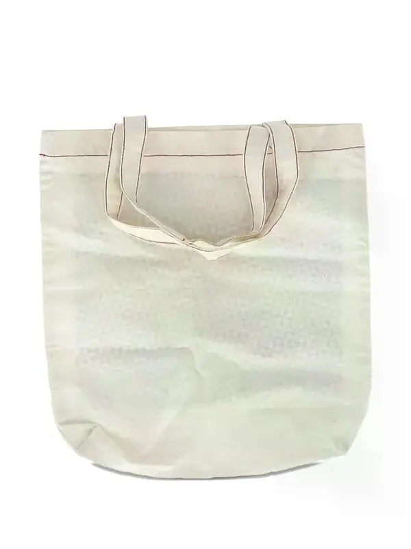 ISABEL MARANT VINTAGE Canvas Printed Tote Bag - Neutrals