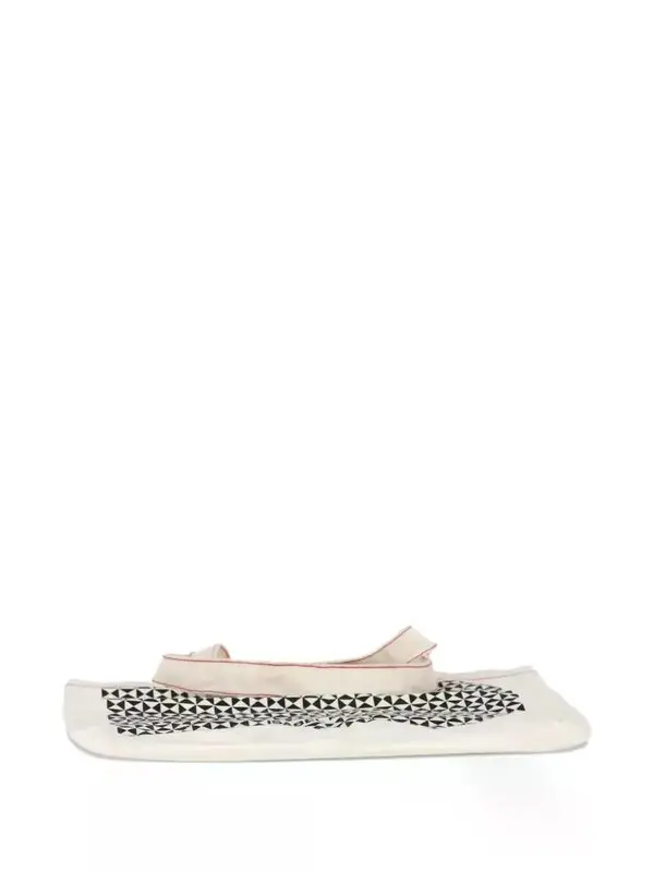 ISABEL MARANT VINTAGE Canvas Printed Tote Bag - Neutrals