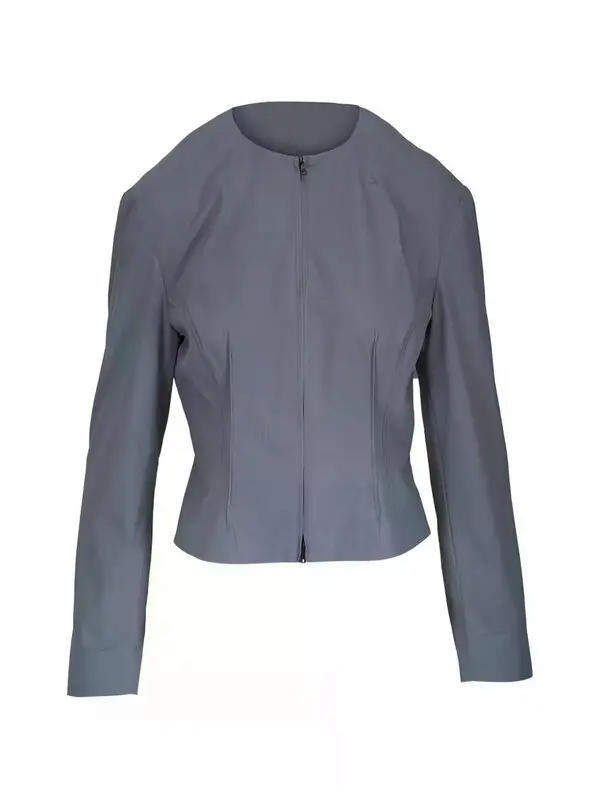 KZ_K STUDIO Zip-up Long-sleeve Fitted Jacket