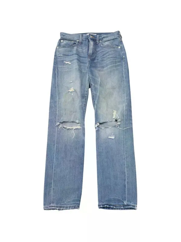Madewell Denim Distressed Trousers