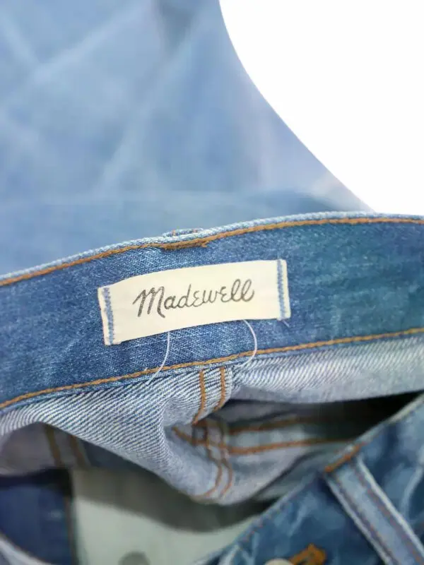 Madewell Denim Distressed Trousers