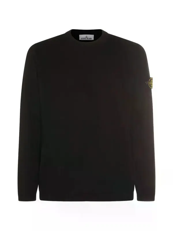 Stone Island Logo Patch Crew-neck Sweater