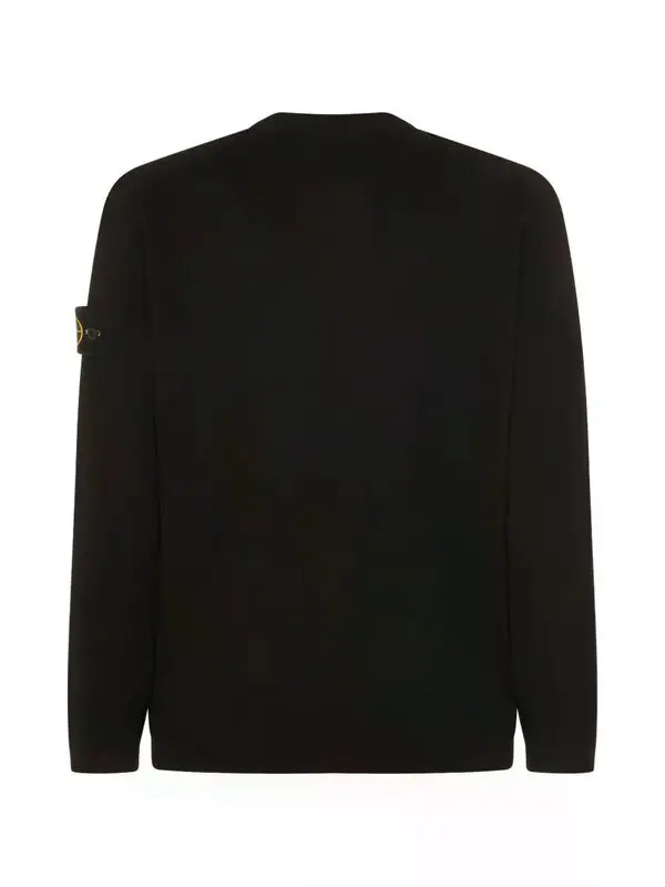 Stone Island Logo Patch Crew-neck Sweater