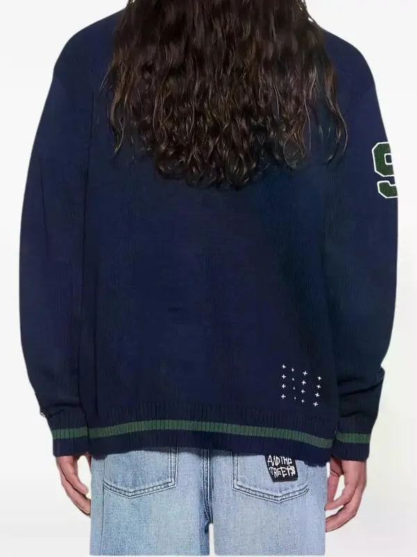Ksubi Embroidered Knit Cardigan