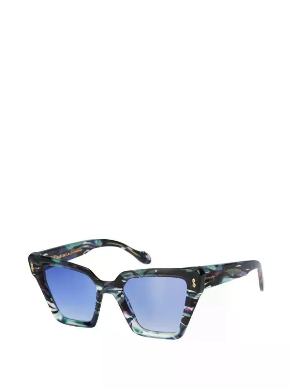 KADOR Vanessa Geometric-frame Sunglasses