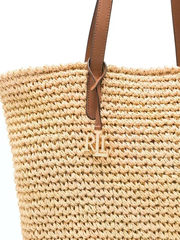 Ralph Lauren Logo-charm Tote Bag