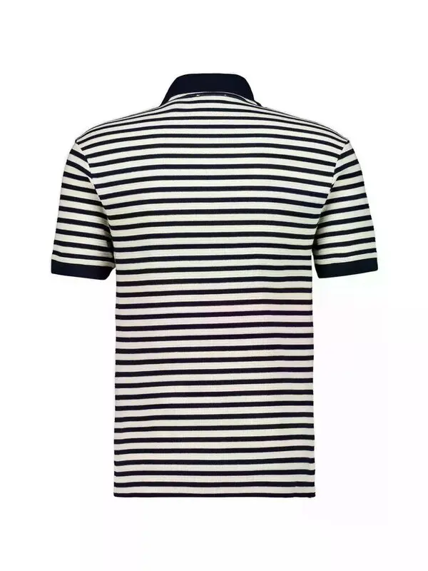 Alexander McQueen Striped Polo Shirt