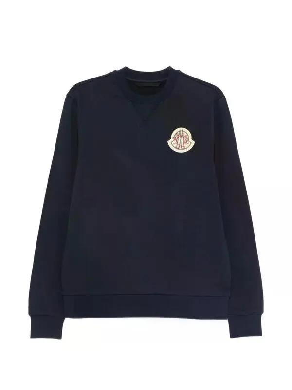 Moncler Logo-patch Sweatshirt
