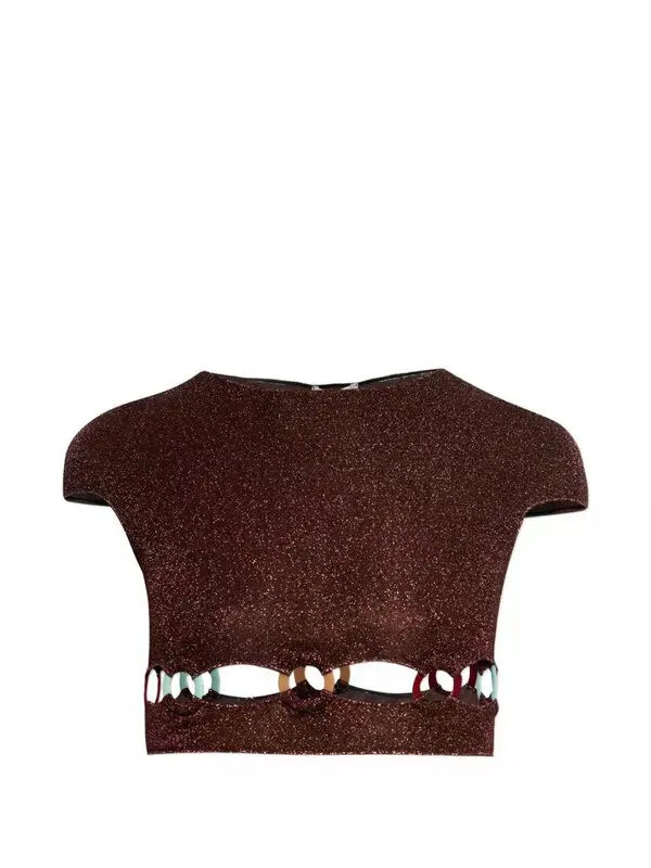 Oseree Ring Cut-out Top