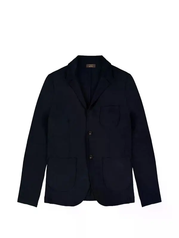 ZANONE Slim-fit Patch-pocket Blazer