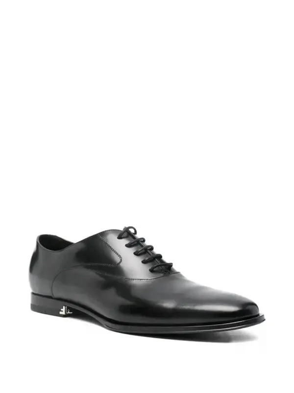 Fendi Leather Oxford Shoes