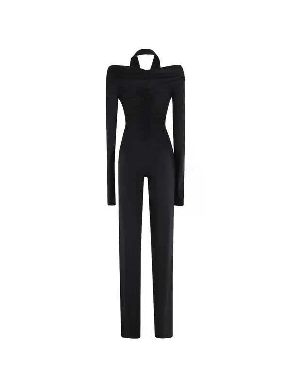 Andamane Yvonne Open-shoulder Jumpsuit