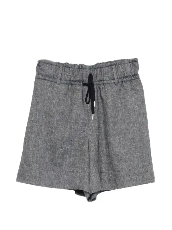 Eleventy Drawstring Shorts - Blue