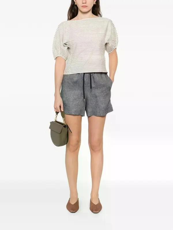 Eleventy Drawstring Shorts - Blue