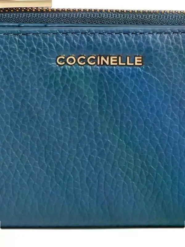 COCCINELLE Logo-appliqué Wallet - Blue