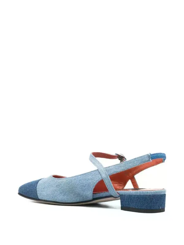 CAREL Oceano Flat Pumps - Blue