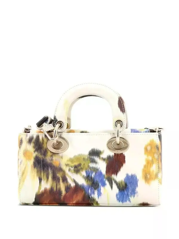Dior Lady D-joy Small Satchel Printed Leather - Multicolour