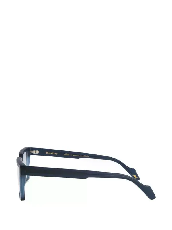 Kàdor Pierre Square-frame Glasses - Blue
