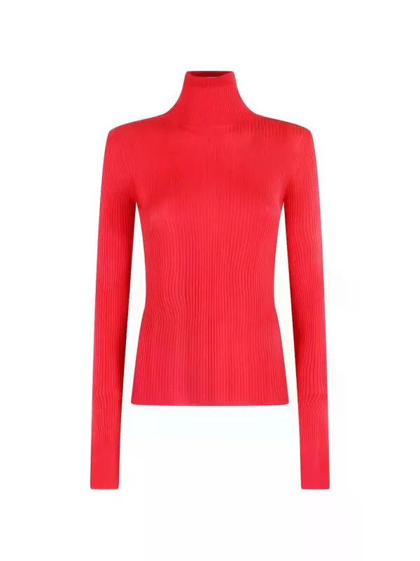 Sportmax Niagara Long-sleeve Roll-neck Top