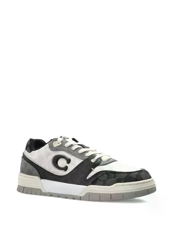 COACH Logo Panelled Sneakers