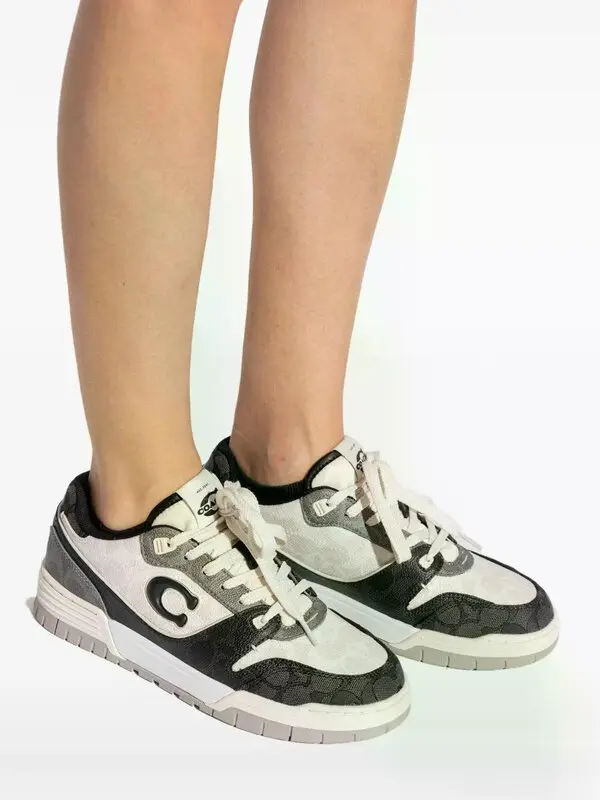COACH Logo Panelled Sneakers