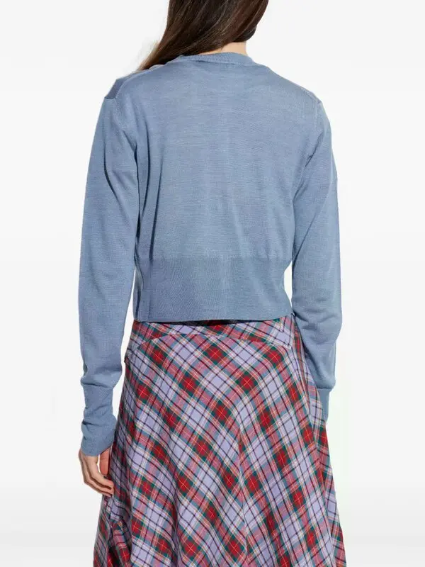 VIVIENNE WESTWOOD Buttoned Cardigan - Blue