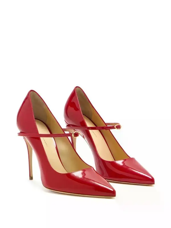 Jennifer Chamandi Lorenzo Adjustable-strap Heeled Pumps